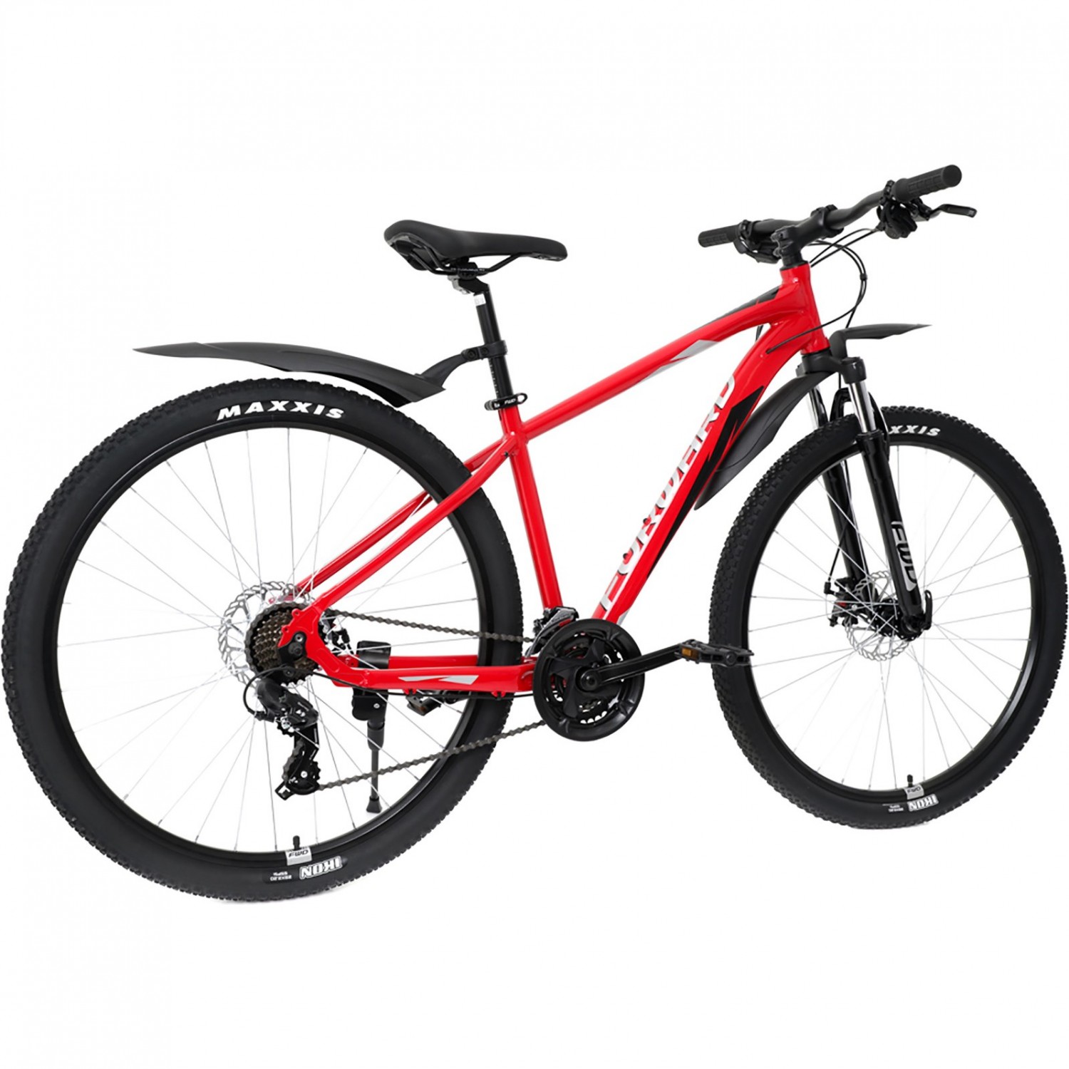 Велосипед FORWARD APACHE 29 2.0 disc (2020) красный с рамой 21" 74403 ...